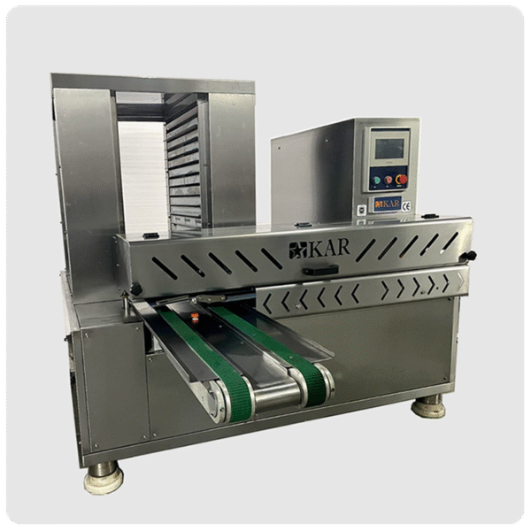 Auto Tray Feeding & Panning - KAR Bakery Equipment's India Private Limite